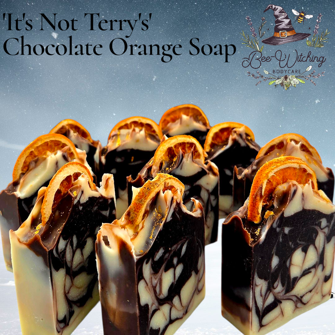 It's Not Terry's Soap bar- Chocolate & Orange – Bee-Witching Bodycare